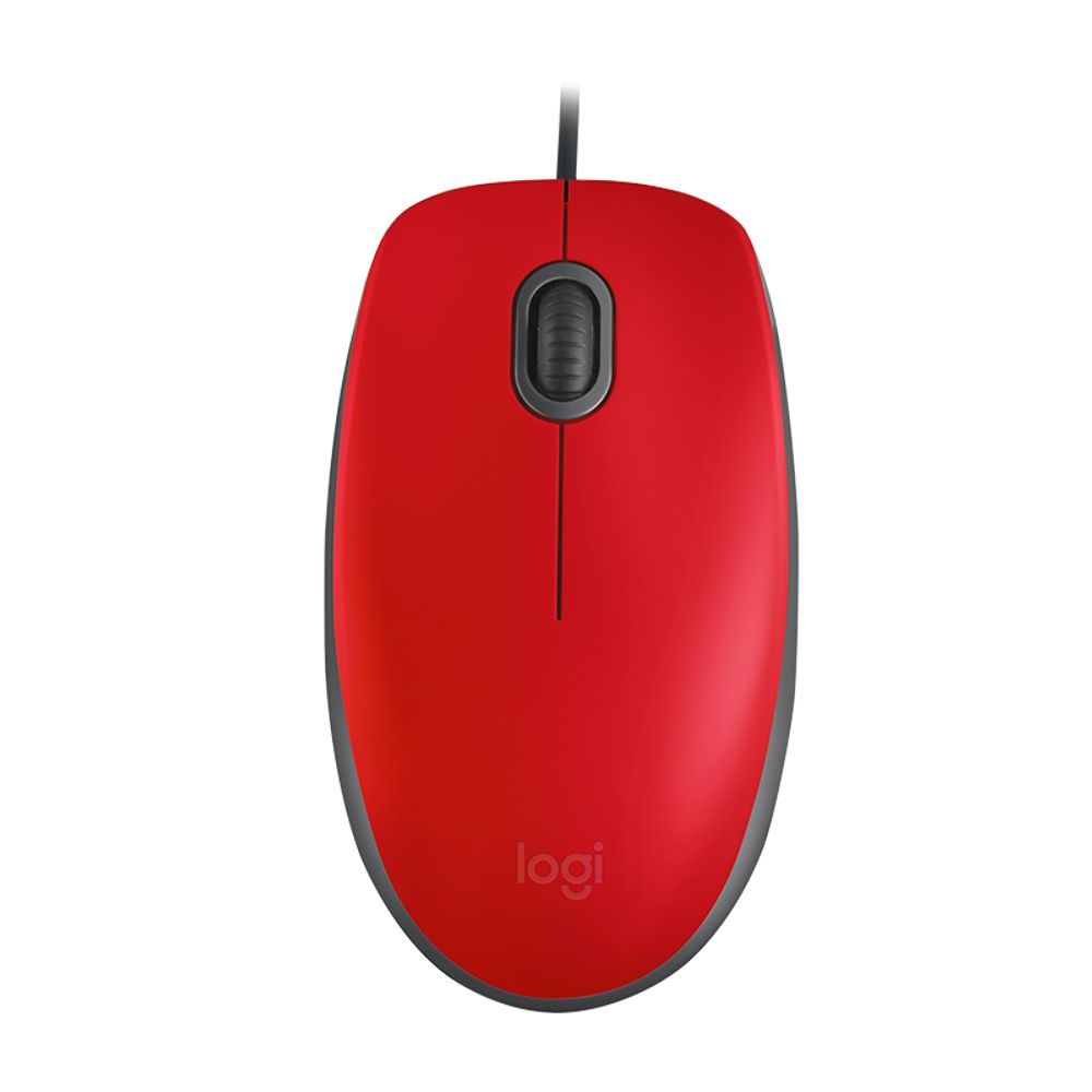 Mouse Logitech M110 Silent Red (097855181121)