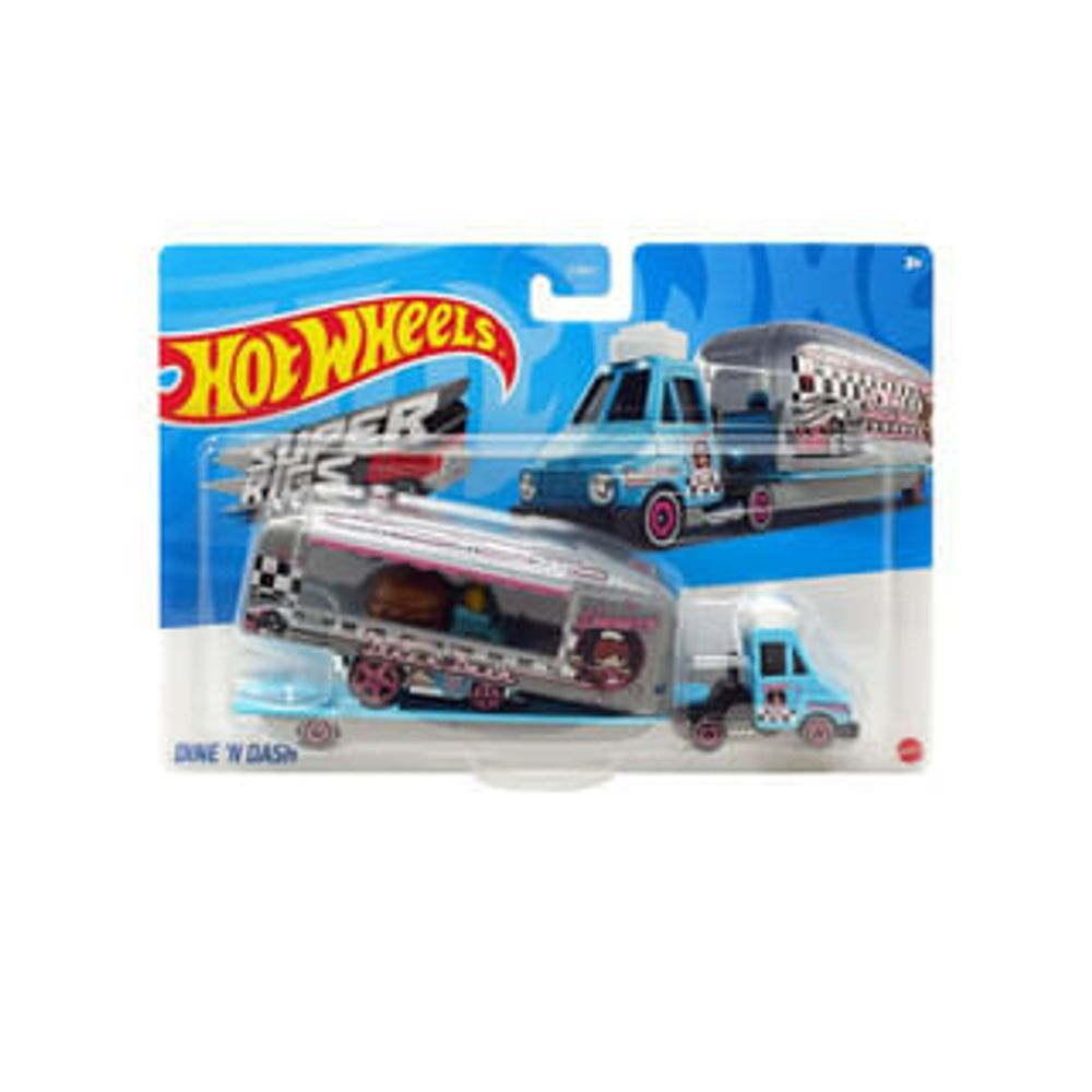 Hotwheels Super Rigs - Mattel BDW51-Dine¥N Dash