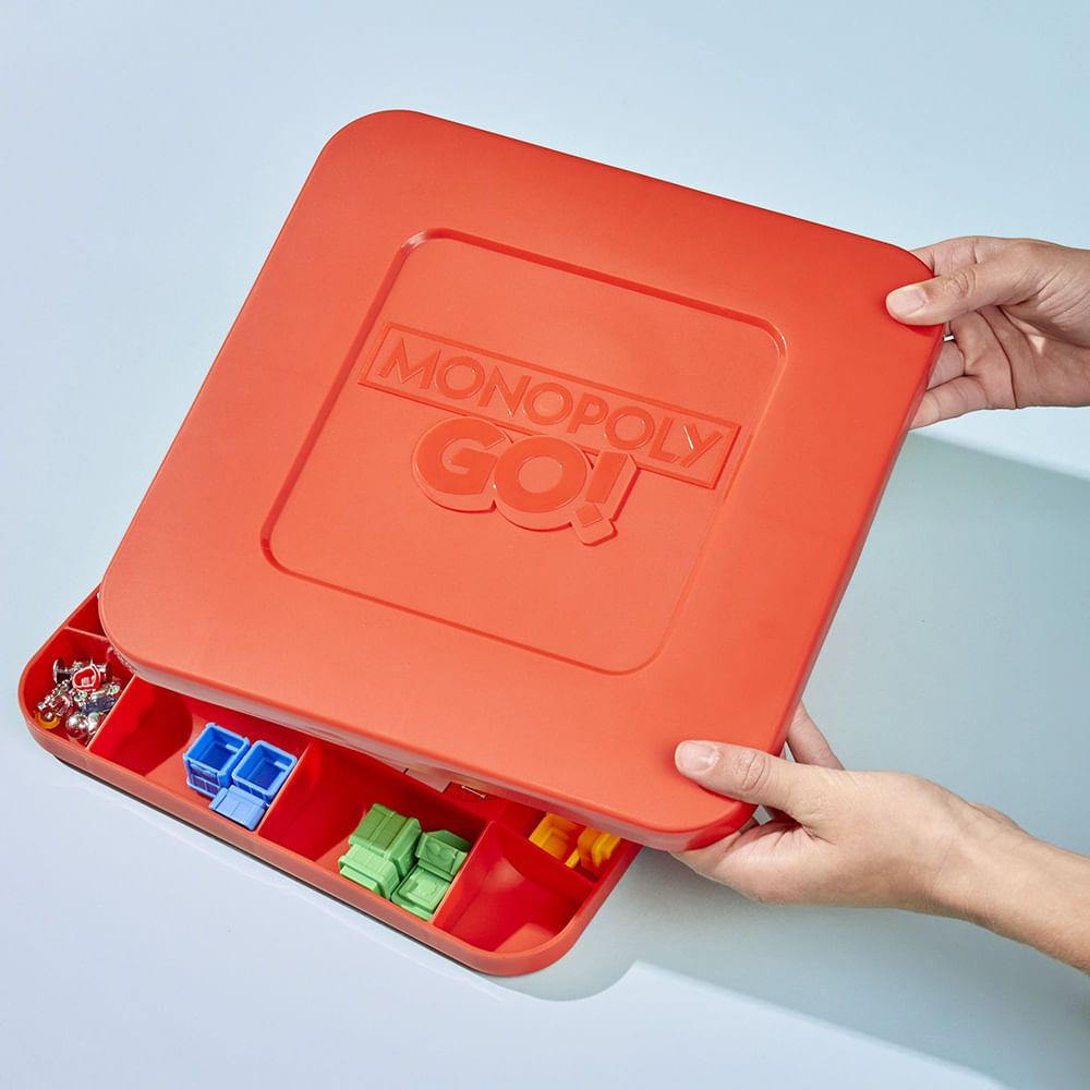 Hasbro Family Monopoly Juego Go Landmark Rush