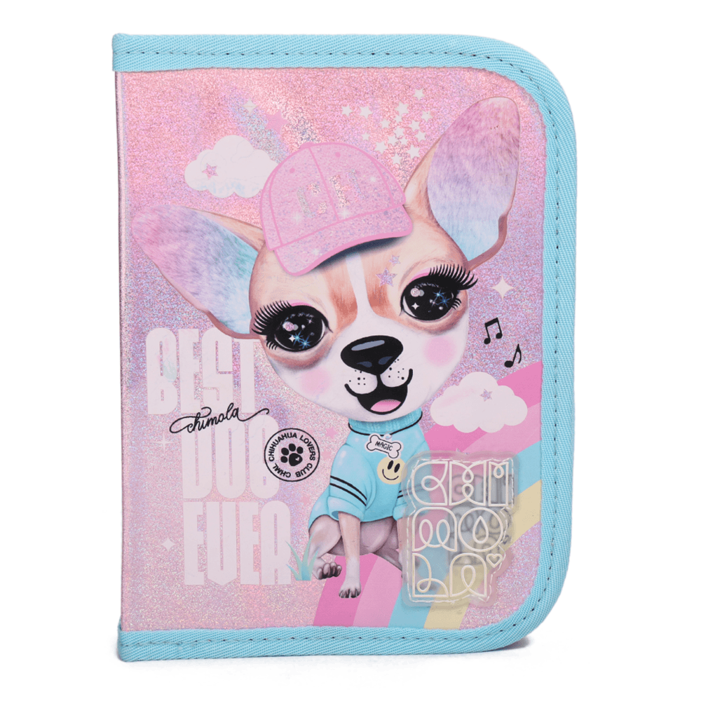 Cartuchera Completa Uv Personaje Chimola Bt112 Lautin Accesorios Perro