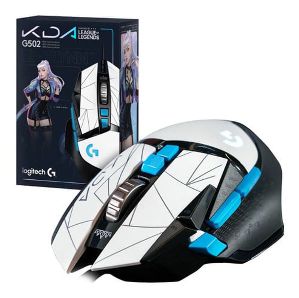 Mouse Gamer Logitech G502 Hero 25k Lightsync Rgb Kda Pc Web