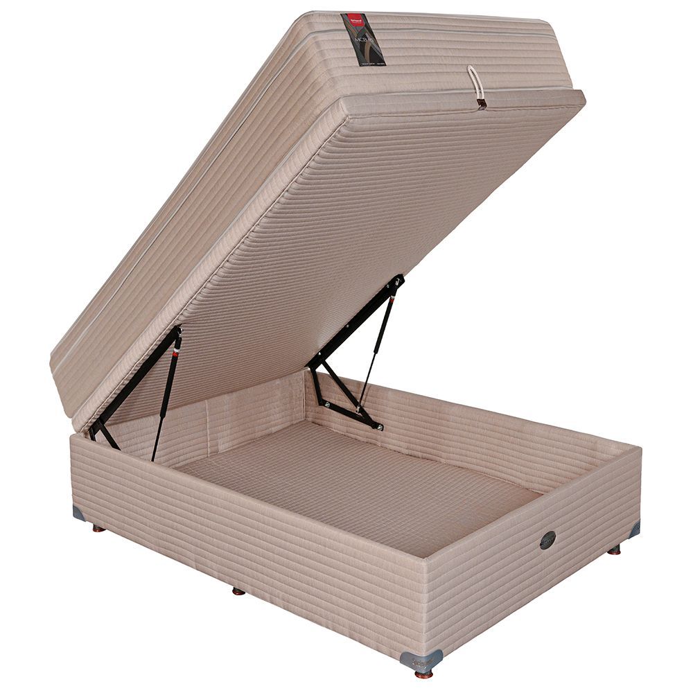Sommier Baulera ROOMY y Colchon Springwall MCB 115 140x190 cm