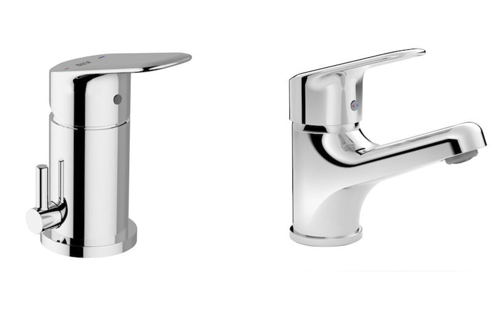 Griferia Combo Lavatorio y Bidet Monocomando Roca Coral