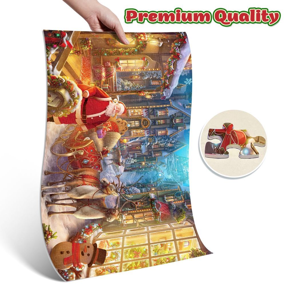 Calendario de Adviento, rompecabezas Yokachi, 1008 piezas, 2024