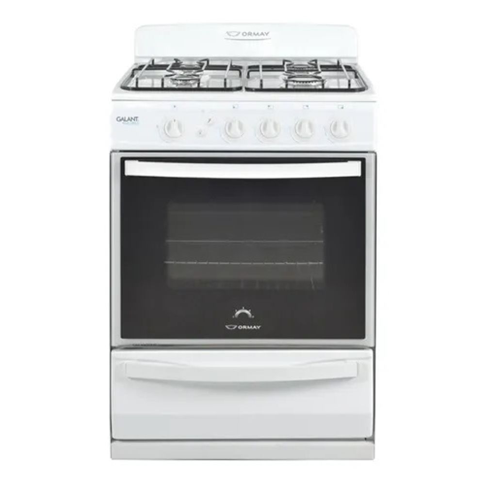 Cocina Ormay Galant Blanca Encendido Luz Autolimpiante