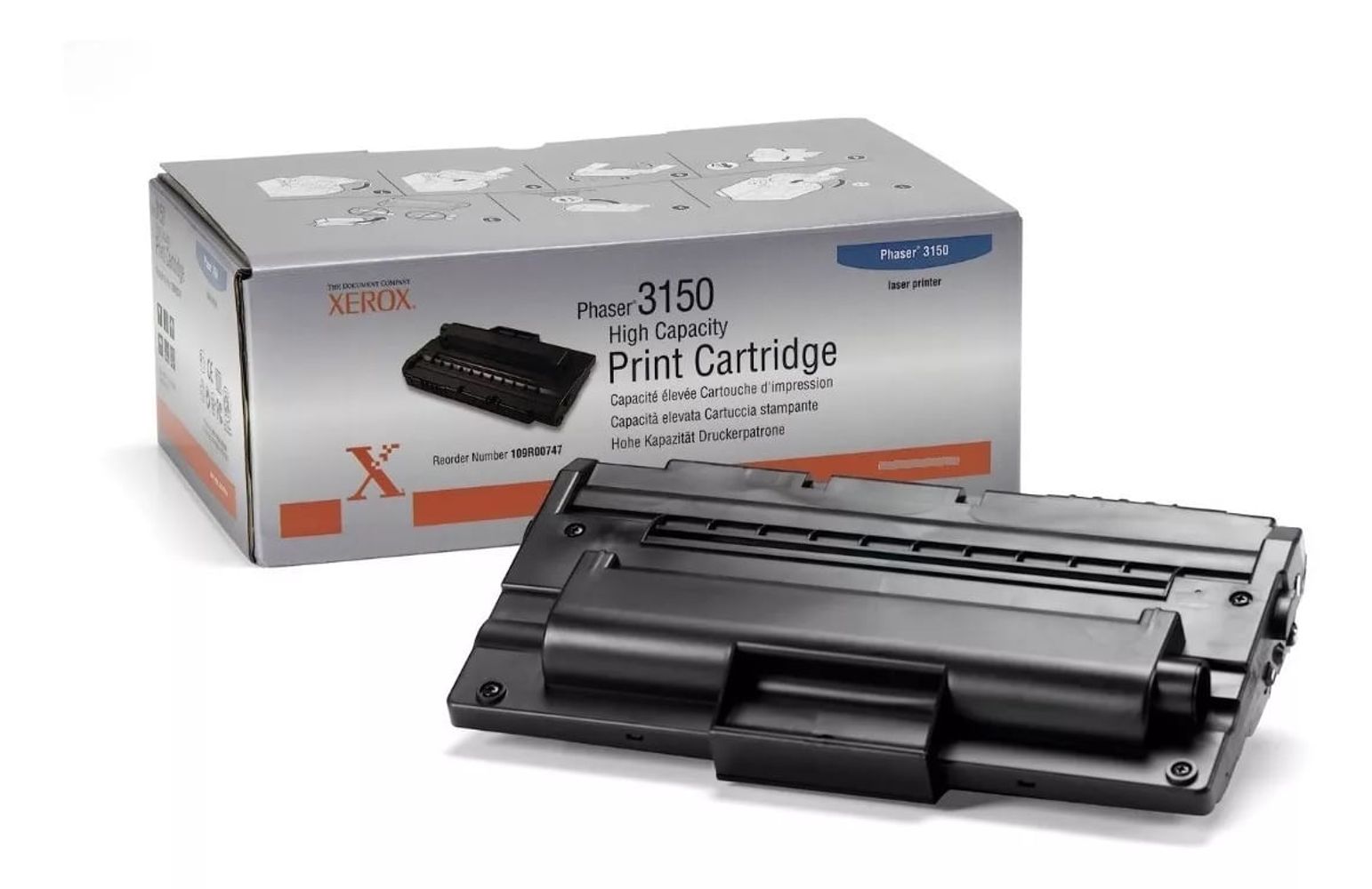 Toner Original Xerox Para 3150 Rendimiento 5000 Paginas