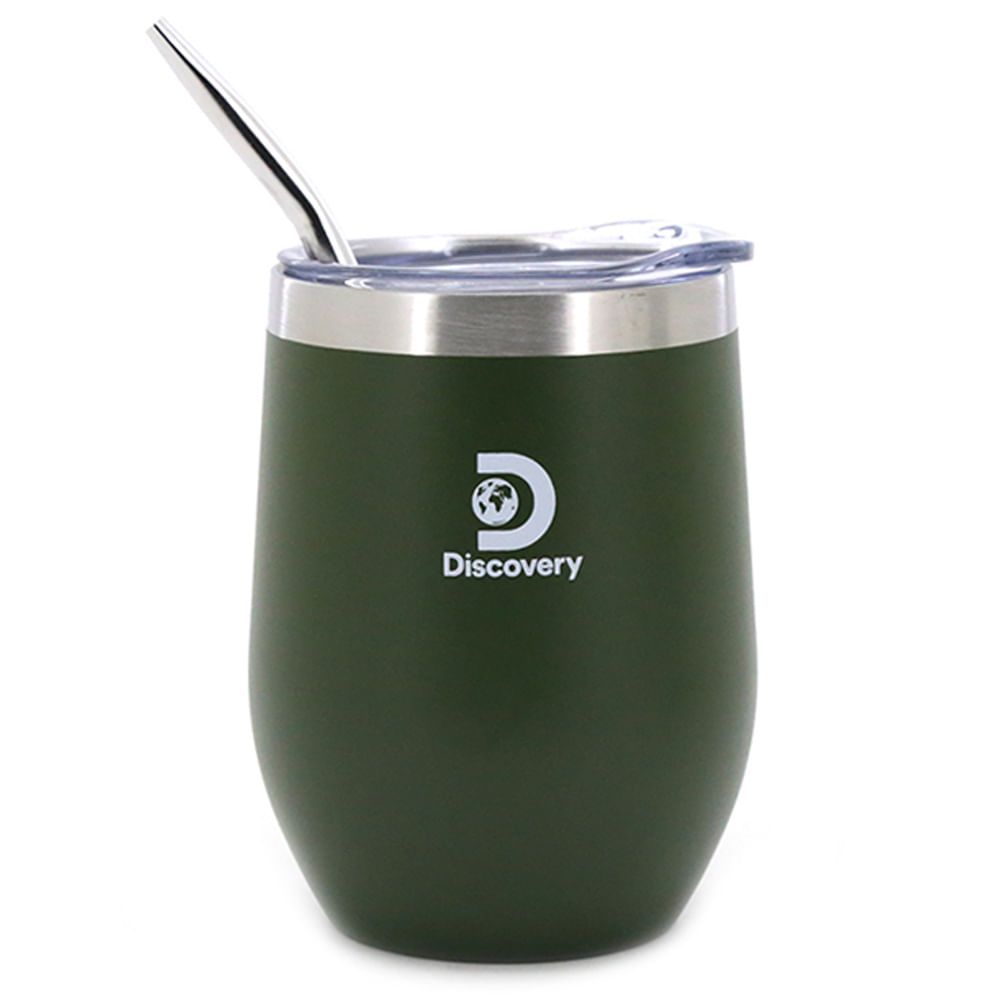 Mate Discovery Acero Inoxidable C/ Bombilla Y Tara Anti Derrame