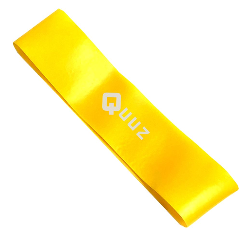Banda Plana circular de LATEX Resistance Hoop - EXTRA HARD - AMARILLO QUUZ