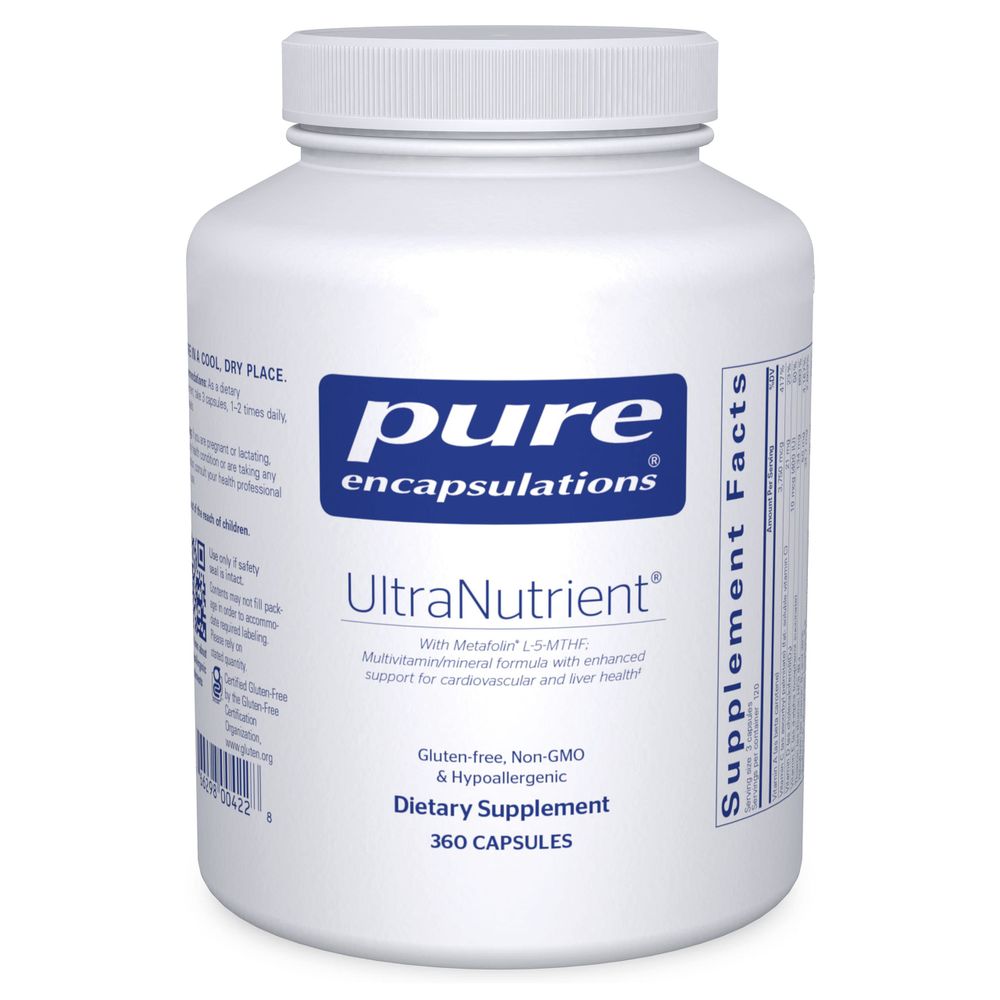 Suplemento Pure Encapsulations UltraNutrient 360 cápsulas