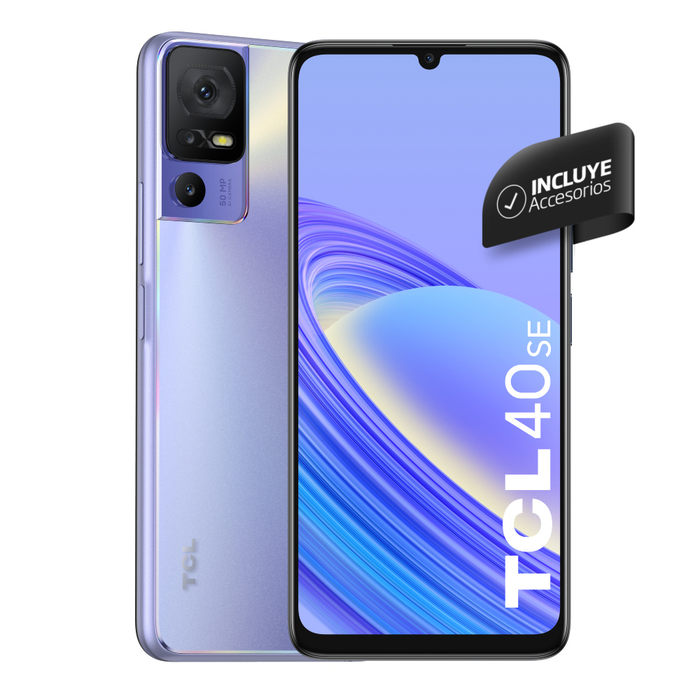 Celular TCL 40SE 128GB Twilight Purple