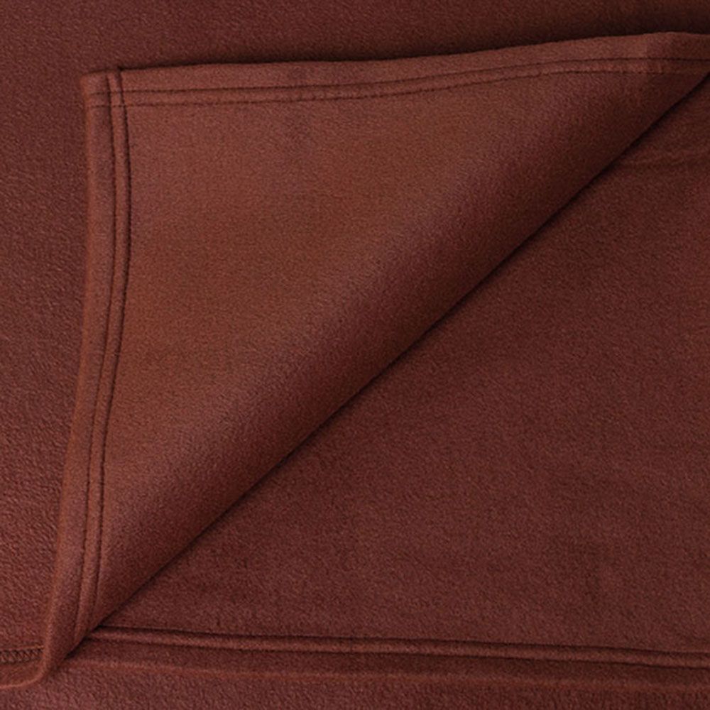 Manta Polar Lisa Full Chocolate