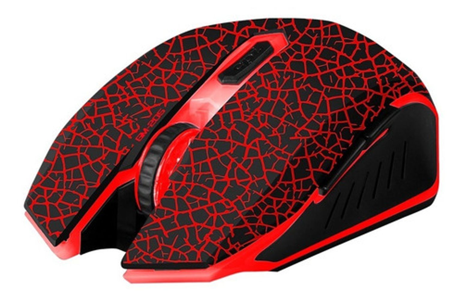 Mouse Optico Gamer 6 Botones Retroiluminado Usb 3200 Dpi Color Negro