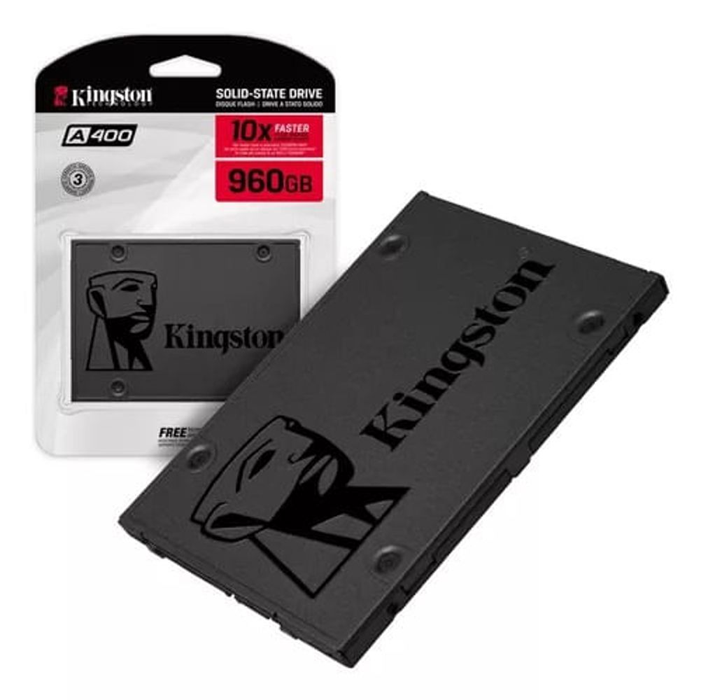 Disco Estado Solido Ssd 960gb Kingston A400 2.5'' Nand Sata
