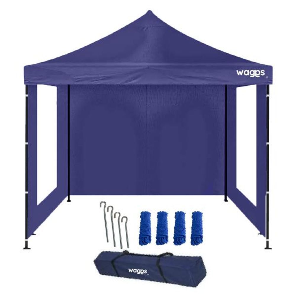 Gazebo 3x3 Autoarmable Waggs Reforzado con Proteccion UV Cerrado con ...