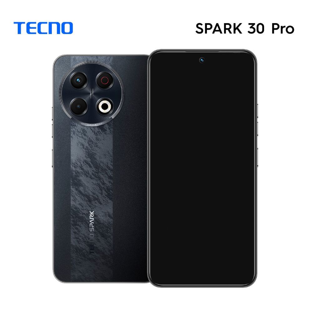 Celular Tecno Spark 30 Pro 128GB Obsidian Edge