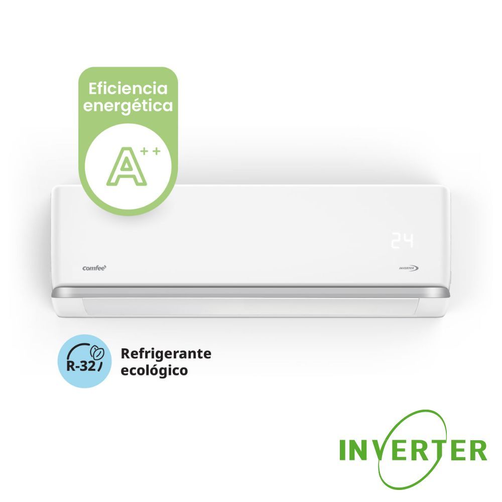 Split Comfee Inverter R-32 3096 kCal/h Frío Calor