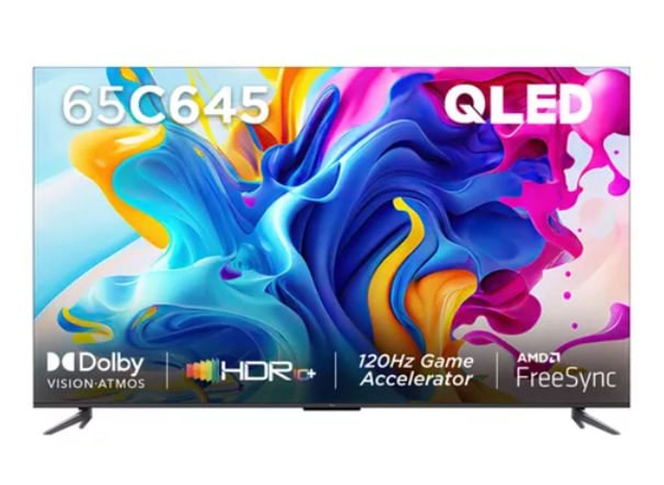 Smart Tv Google Qled 4k 65 Pulgadas Tcl L65c645 Hdr10 Fsync
