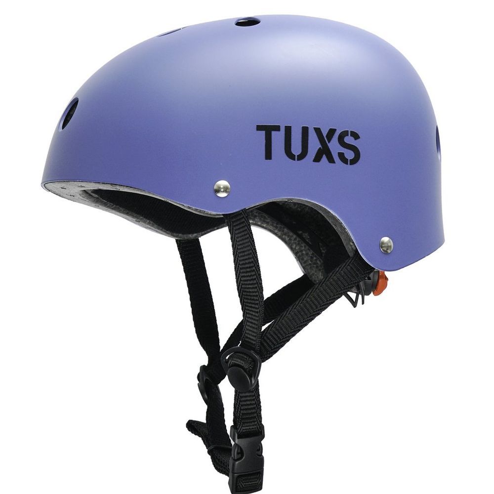 Casco Urbano Azul Talle M Homologado con Luz Led