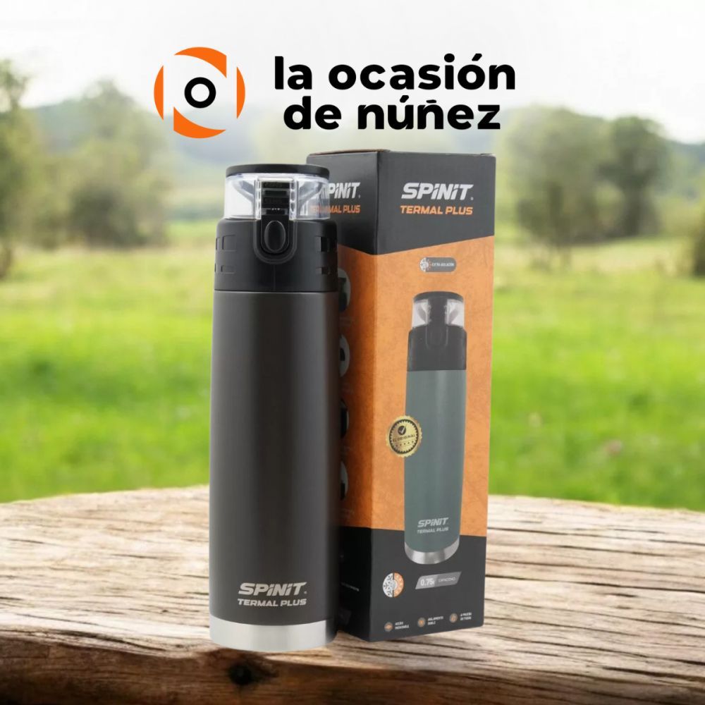 Spinit Vaso Termal Plus 750ml Negro