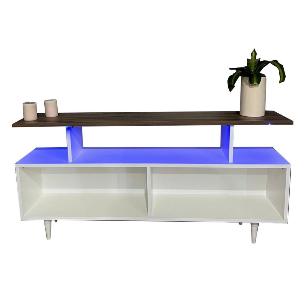 Rack Mueble TV CON LUZ LED Barak Muebles
