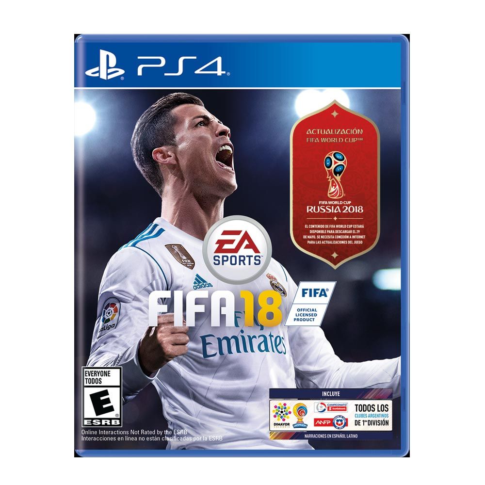 Juego PS4 EA Sports FIFA 2018