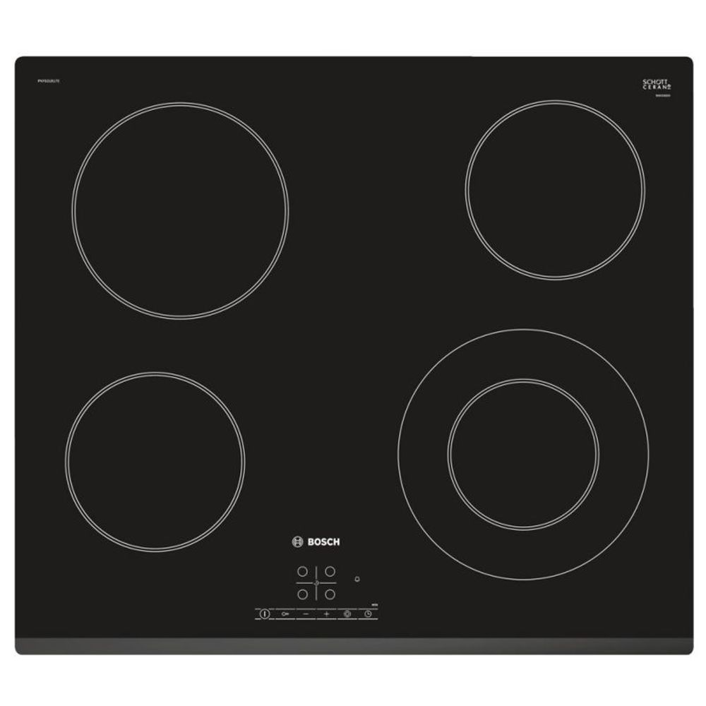 Anafe Eléctrico Vitrocerámico Bosch 4h Pkf631b17e-p