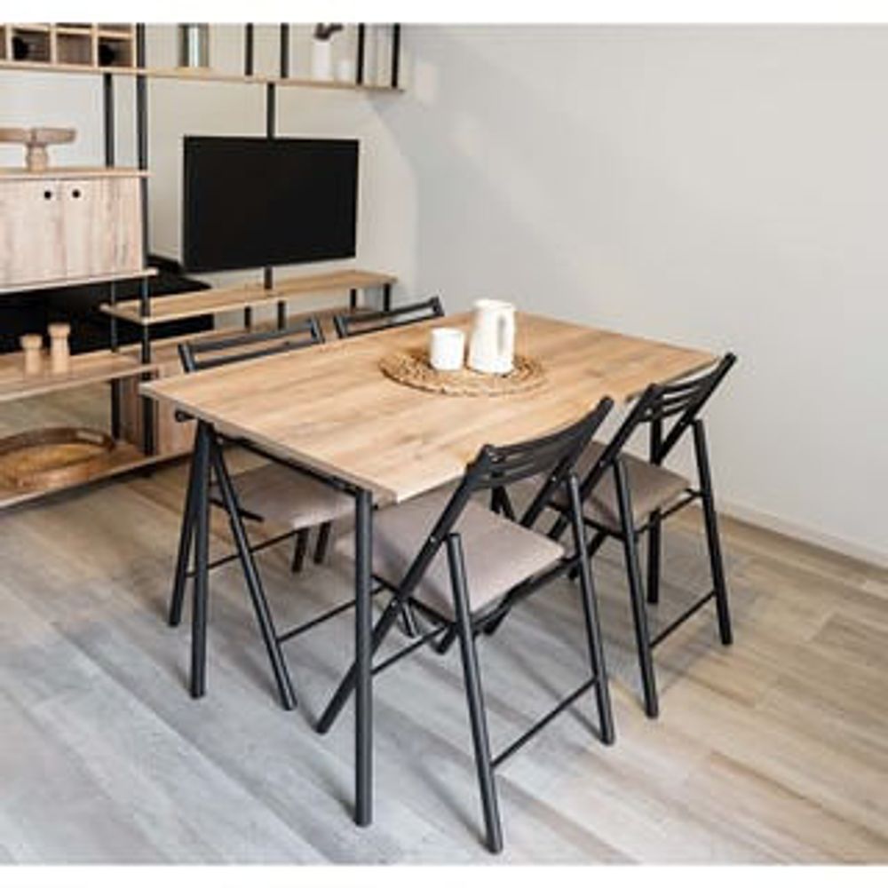 MESA COMEDOR NEO 130 x 80 x 72 cm. - Color ROBLE ATAKAMA