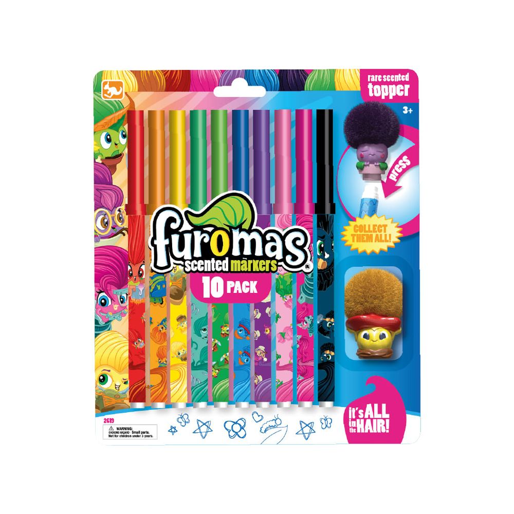 Marcadores Perfumados Pack X10 Furomas