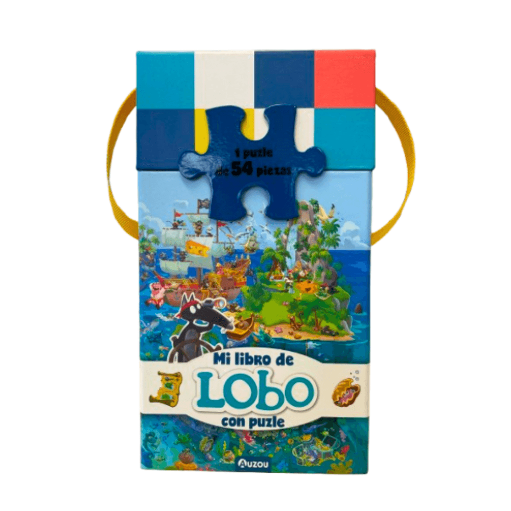 Mi Libro De Lobo Con Puzle De 54 Piezas El Lobo Que Soñaba Con El ...