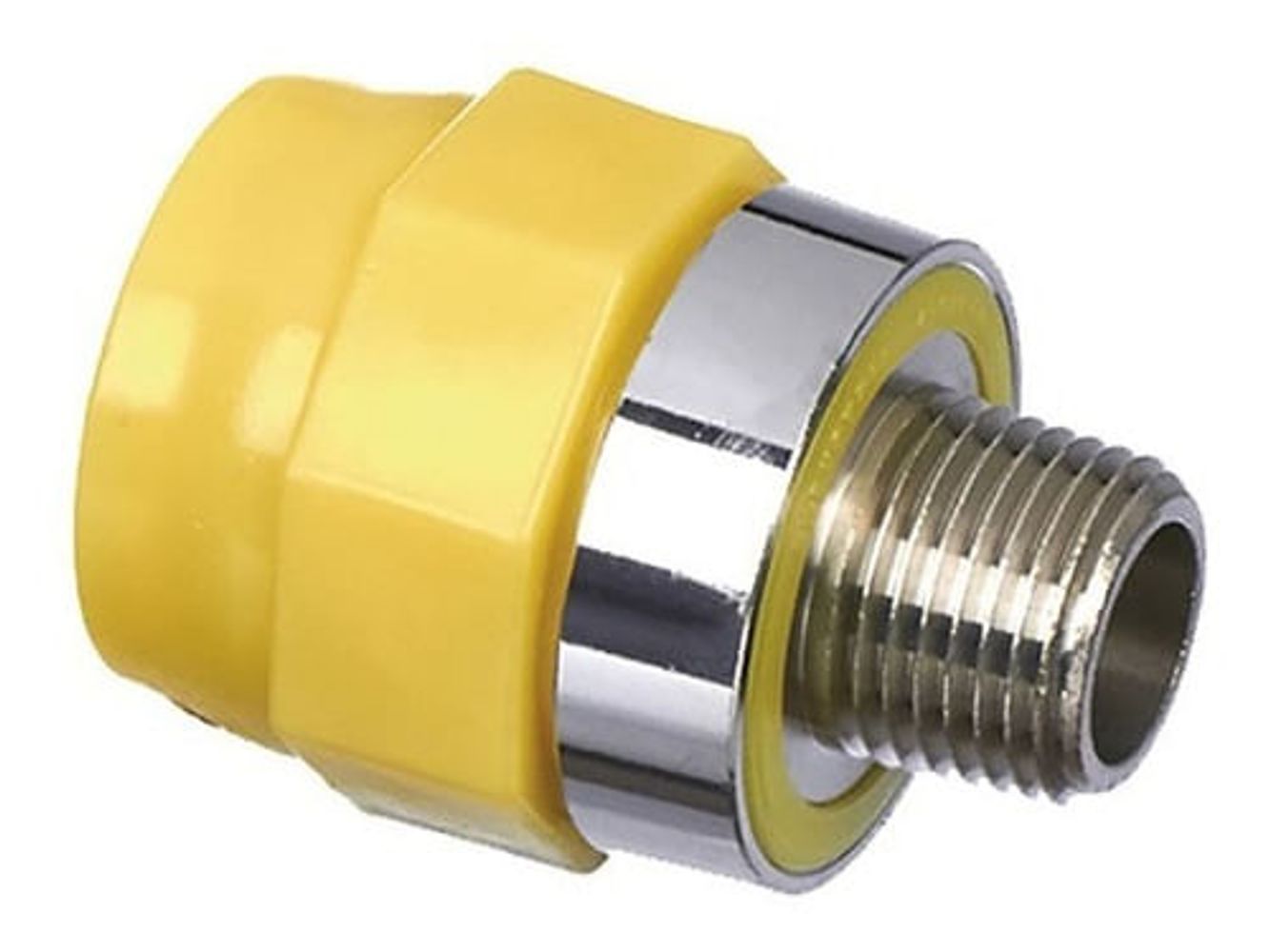 Cupla Con Inserto Metalico Rosca Macho 25mm X 1/2 Sigas Gas