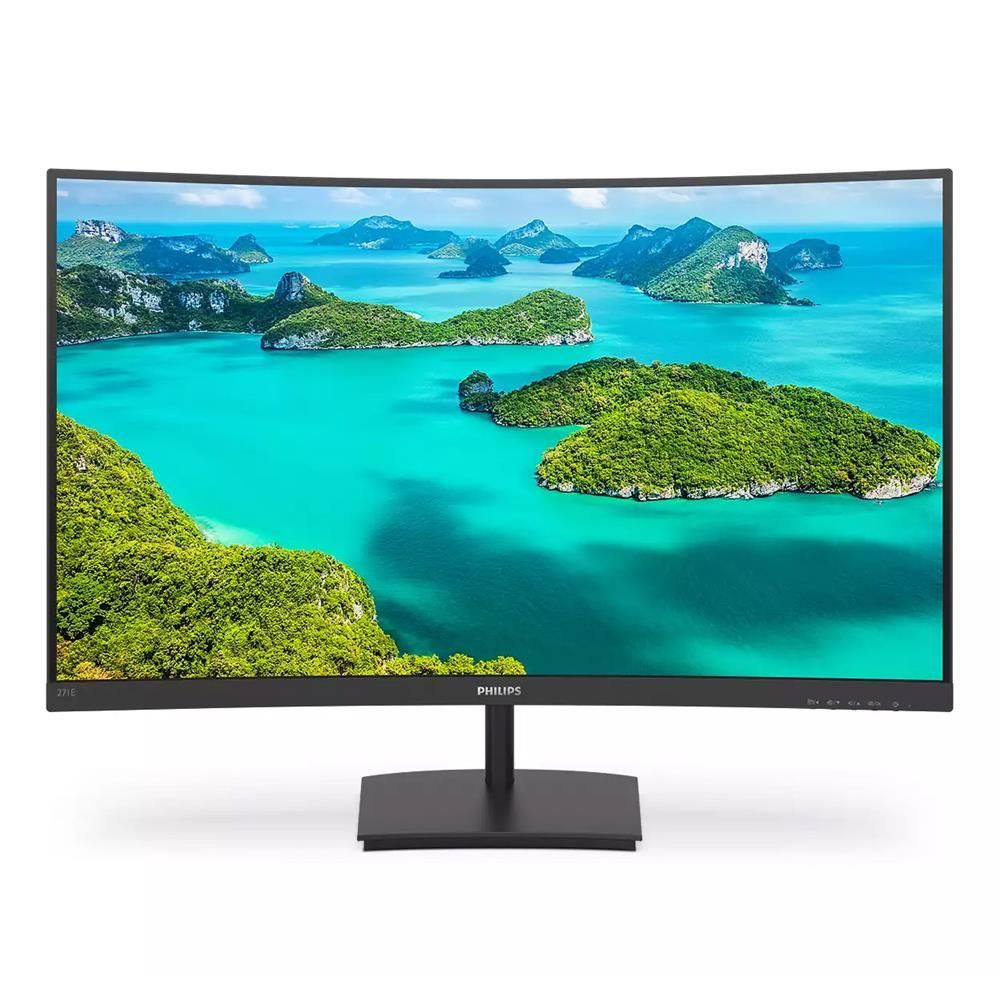 Monitor Curvo 27" Philips 271e1sca/55 Va Fullhd Hdmi Vga Amd Freesync ...