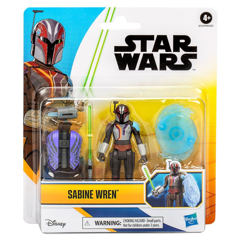 Hasbro Star Wars Figura Deluxe 4 En 1 Sabine Whren