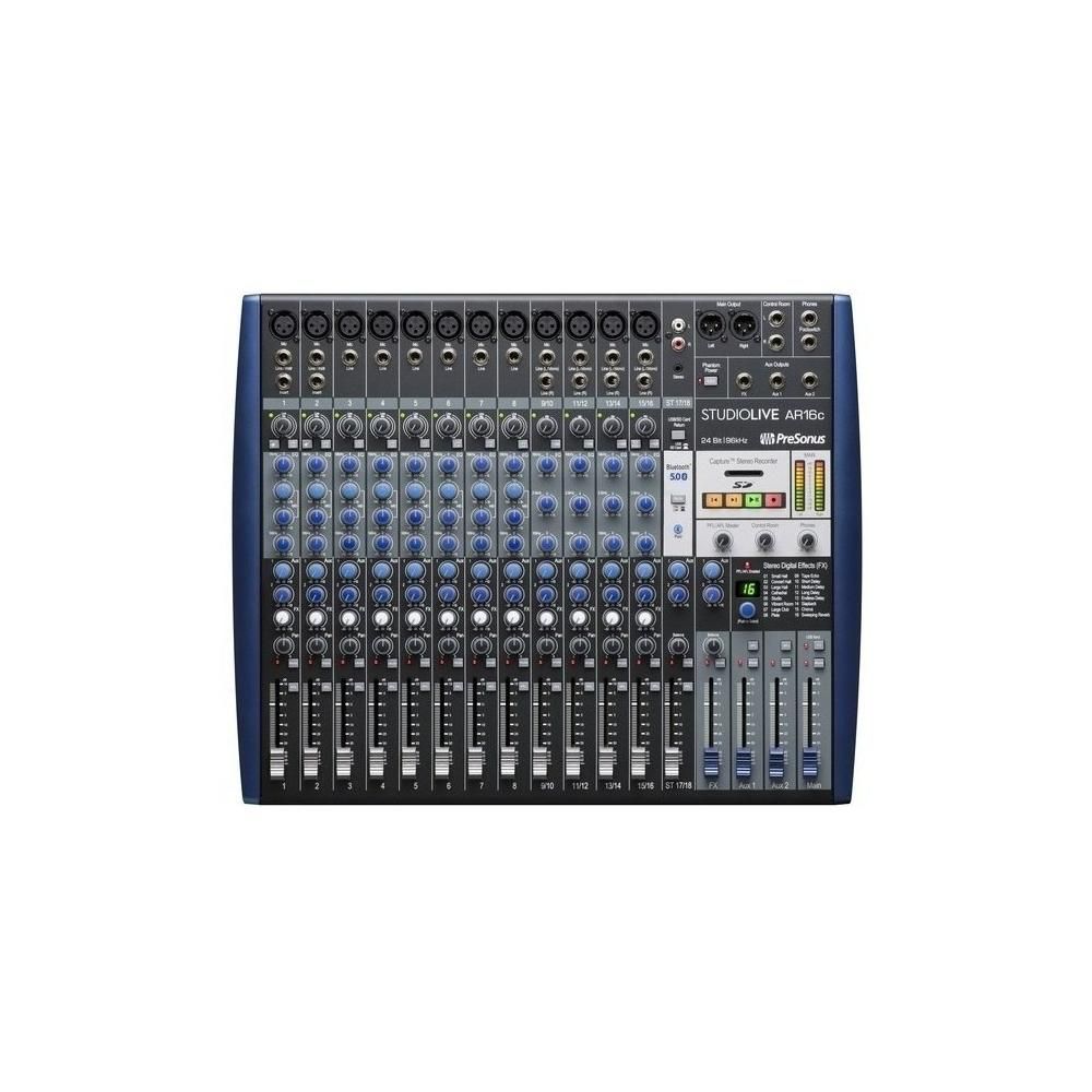 Consola Presonus Studiolive Ar16c Mixer Analogico Usb-c