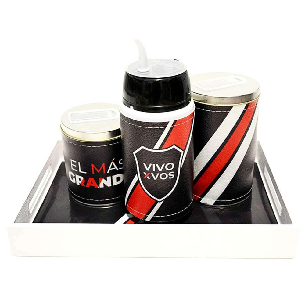 Kit de mate listo y bandeja Vivo x vos