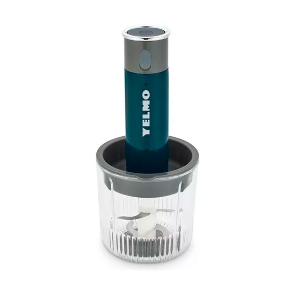 Picadora De Alimentos Yelmo Pc-5812 60 W. Usb-c 800ml 3 Contenedores De 250 Ml