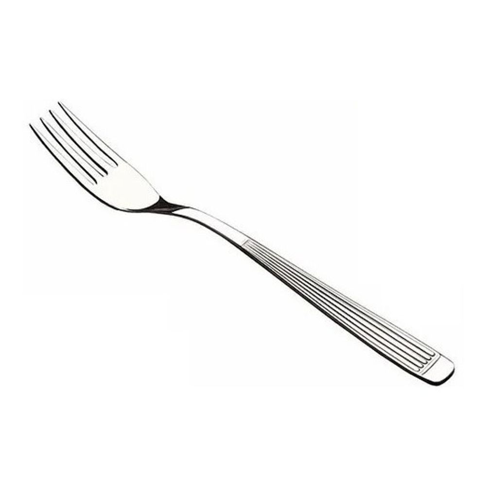 Tenedor Mesa Lypsa Acero Rayado X Docena
