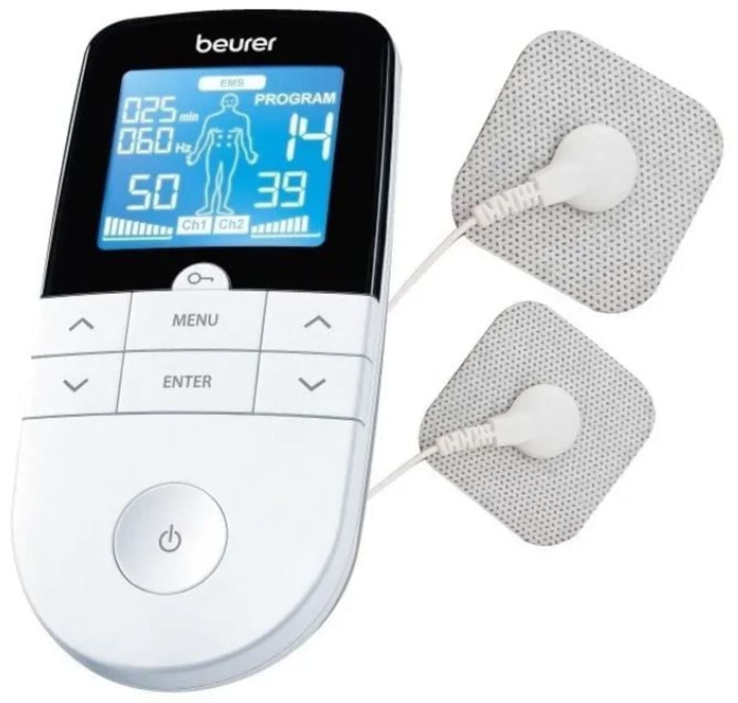 Electroestimulador Digital Portátil Beurer Em 49 Tens 3 En 1