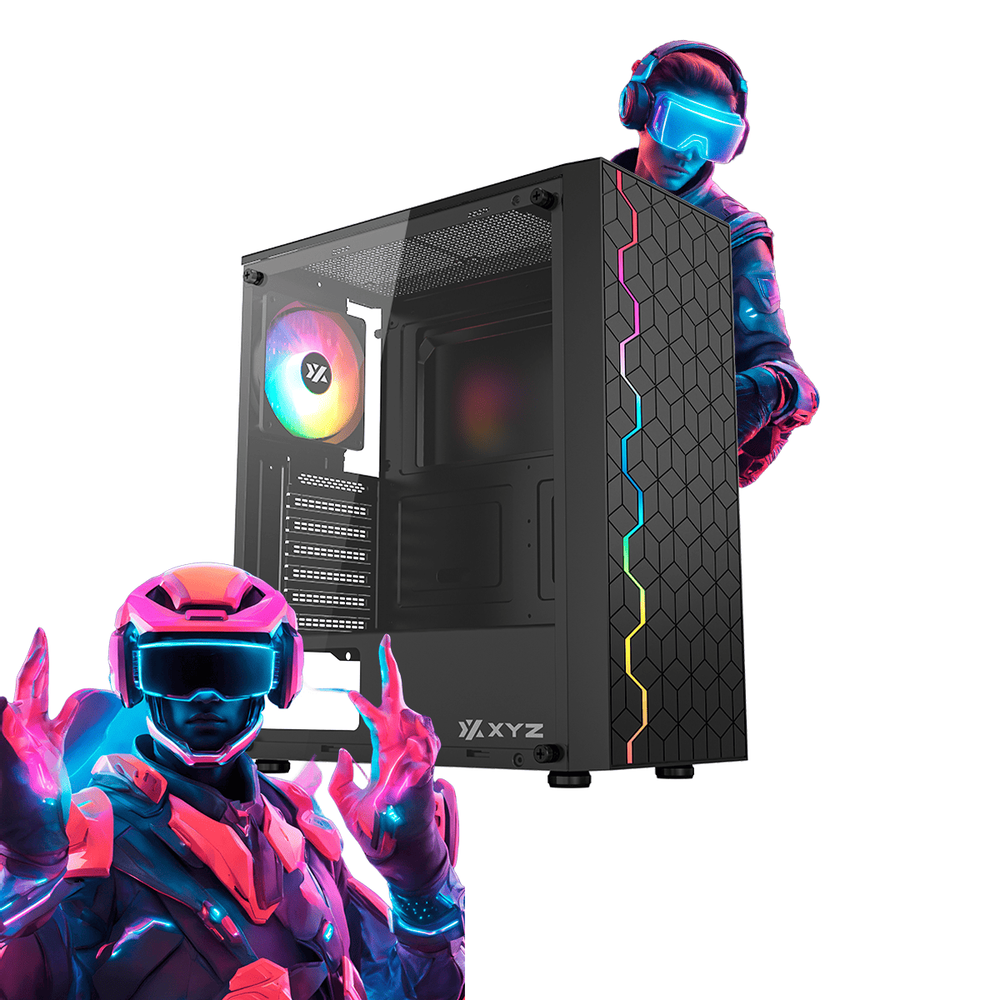 PC Gamer Ryzen 5 5600G 16GB RAM SSD 960GB Gabinete Gamer RGB