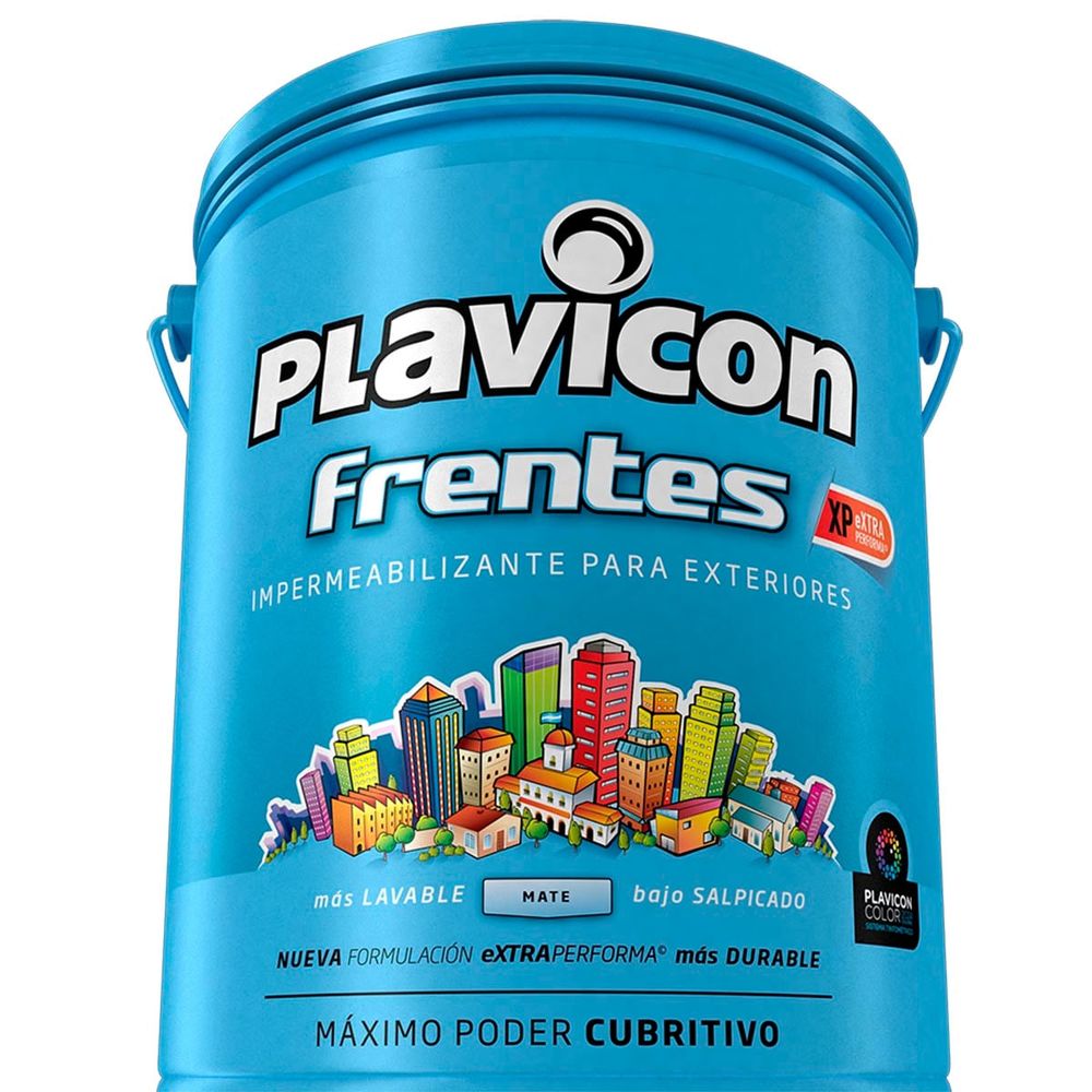 Plavicon Frentes Pintura Latex Exterior 25 Kg Rex