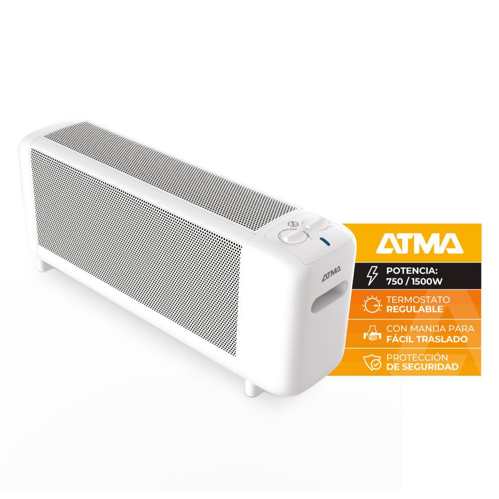 Radiador De Mika ATMA 1500W CAMK1524P