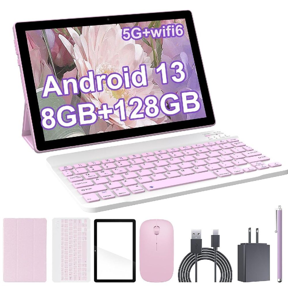 Tablet IWEGGO Android 13 10.1 pulgadas, 8 GB de RAM, 128 GB de ROM +1 ...