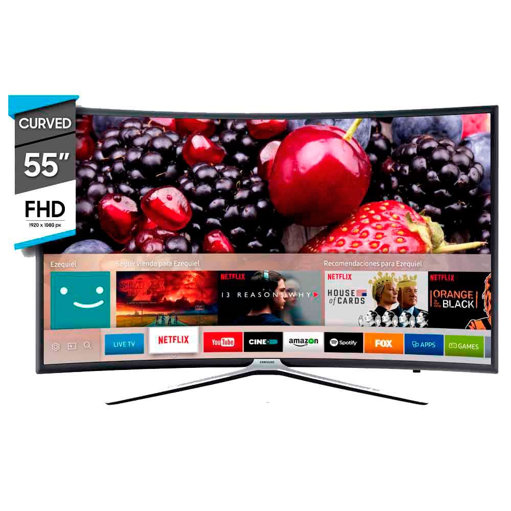 Smart TV 55" Curvo Full HD Samsung UN55K6500