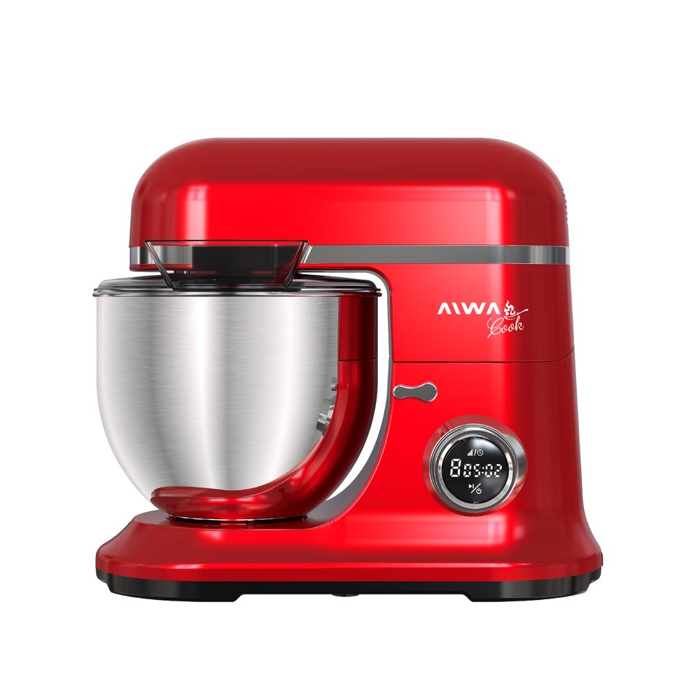 Batidora de Pie Digital 7 Litros Roja Aiwa