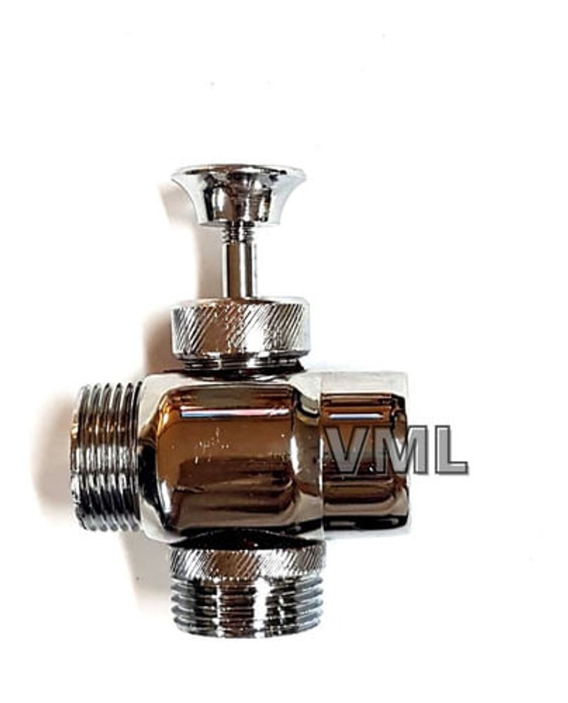 Valvula De Transferencia Ducha Metalica 3/4 Hm Salida 3/4 M