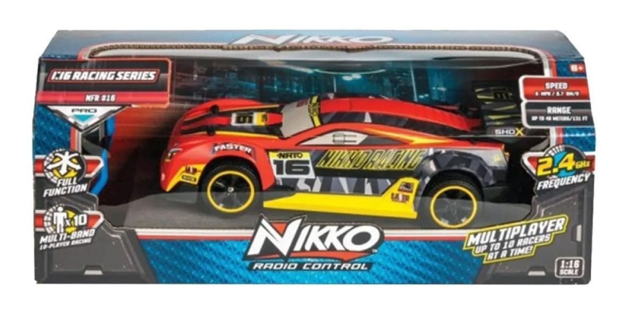 Nikko Racing Series Nfr Vehículo A Radio Control 1:16 10132