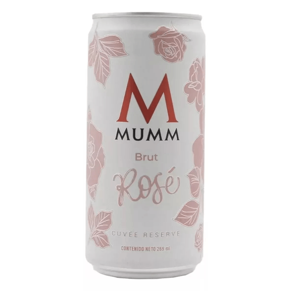 Espumante Mumm Brut Rose Lata 269ml