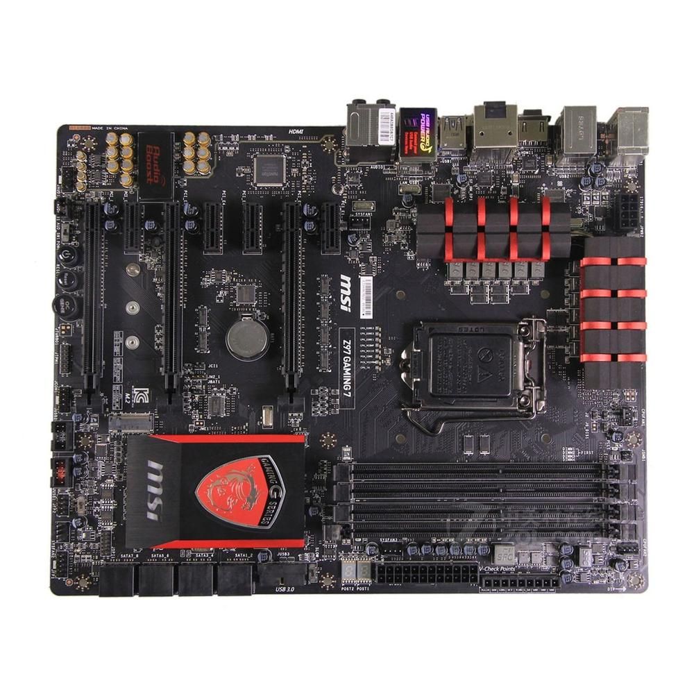 Placa madre MSI Z97 GAMING 7 LGA 1150 ATX Usada