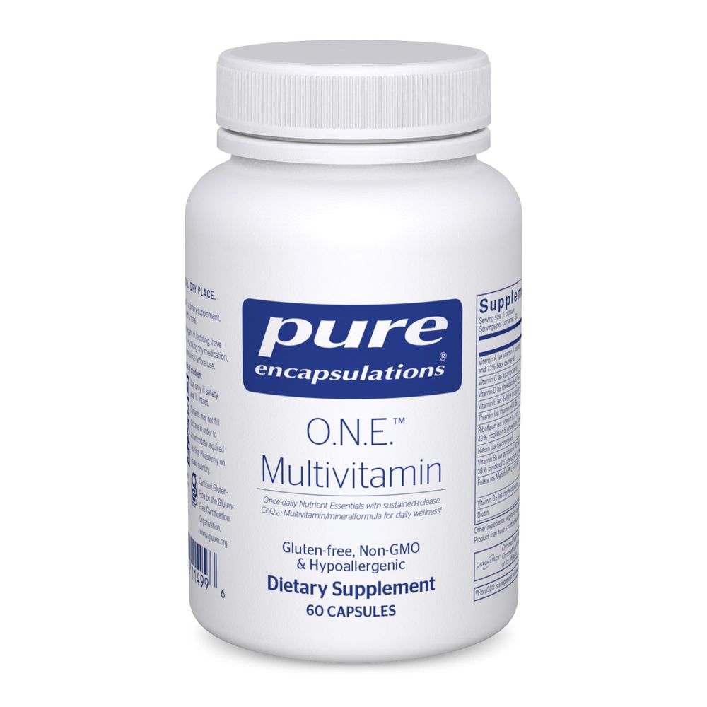 Multivitamin Pure Encapsulations O.N.E. con antioxidante 60 Ca