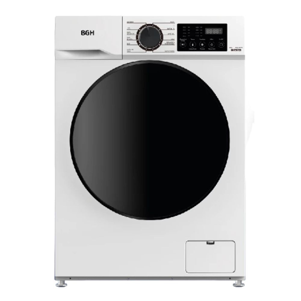 Lavarropas Bgh Bwfi08w24ar - Carga Frontal 8 Kg Blanco 1400rpm