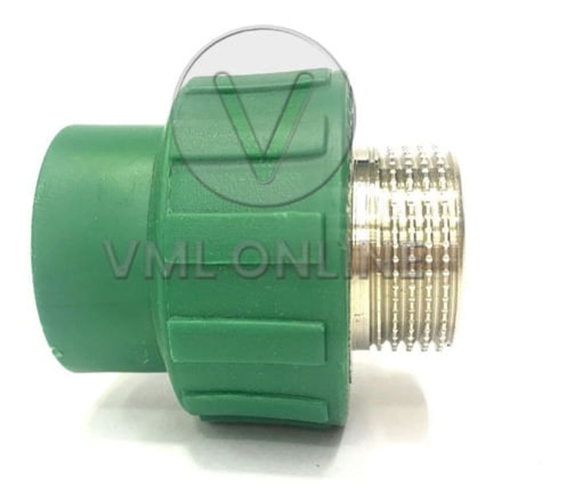 Cupla Con Inserto Metalico Macho 1 X 32 Mm Latyn Fusion